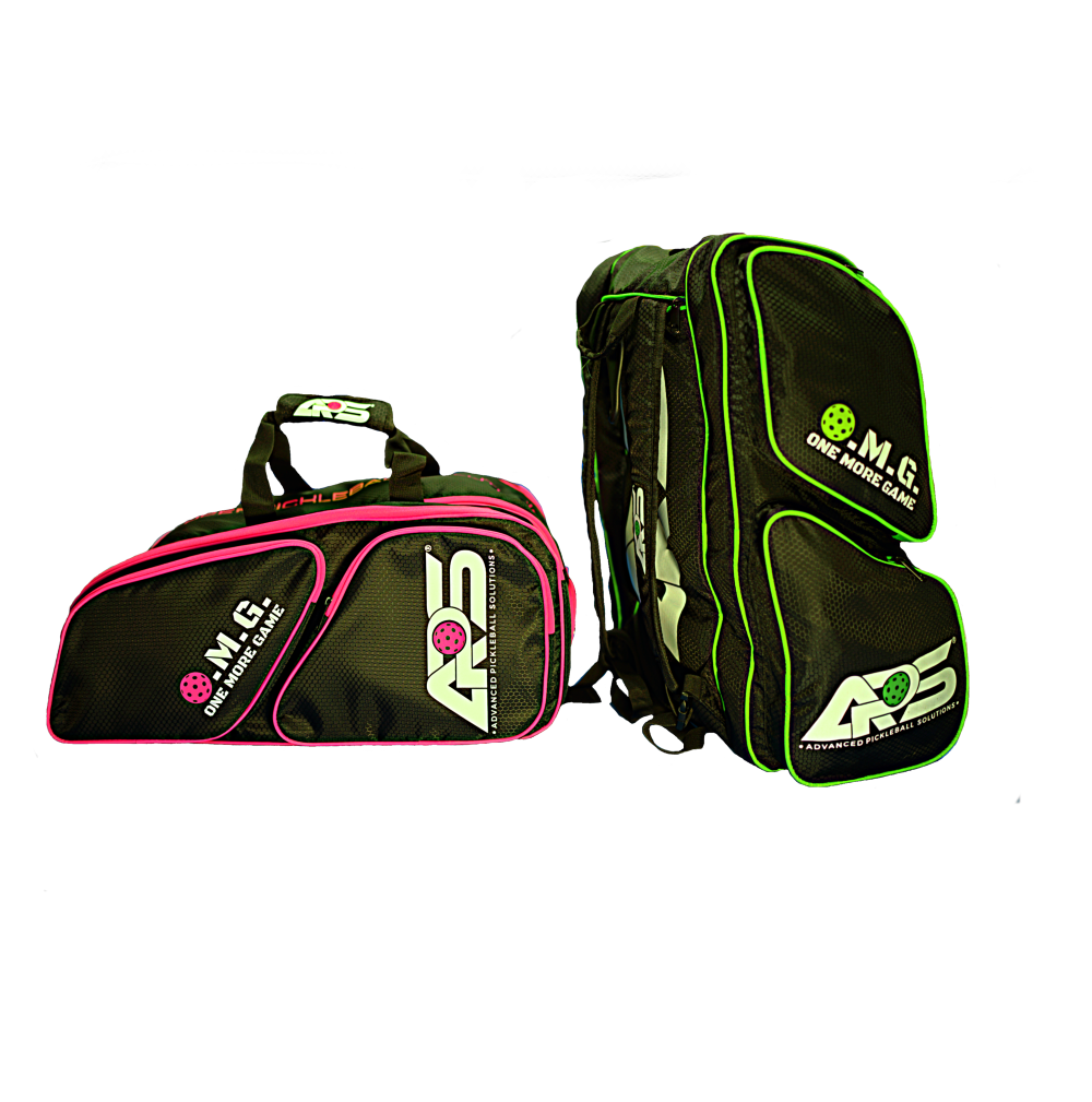APS Pro Series Black Pickleball Back Pack– advancedpickleballsolutions